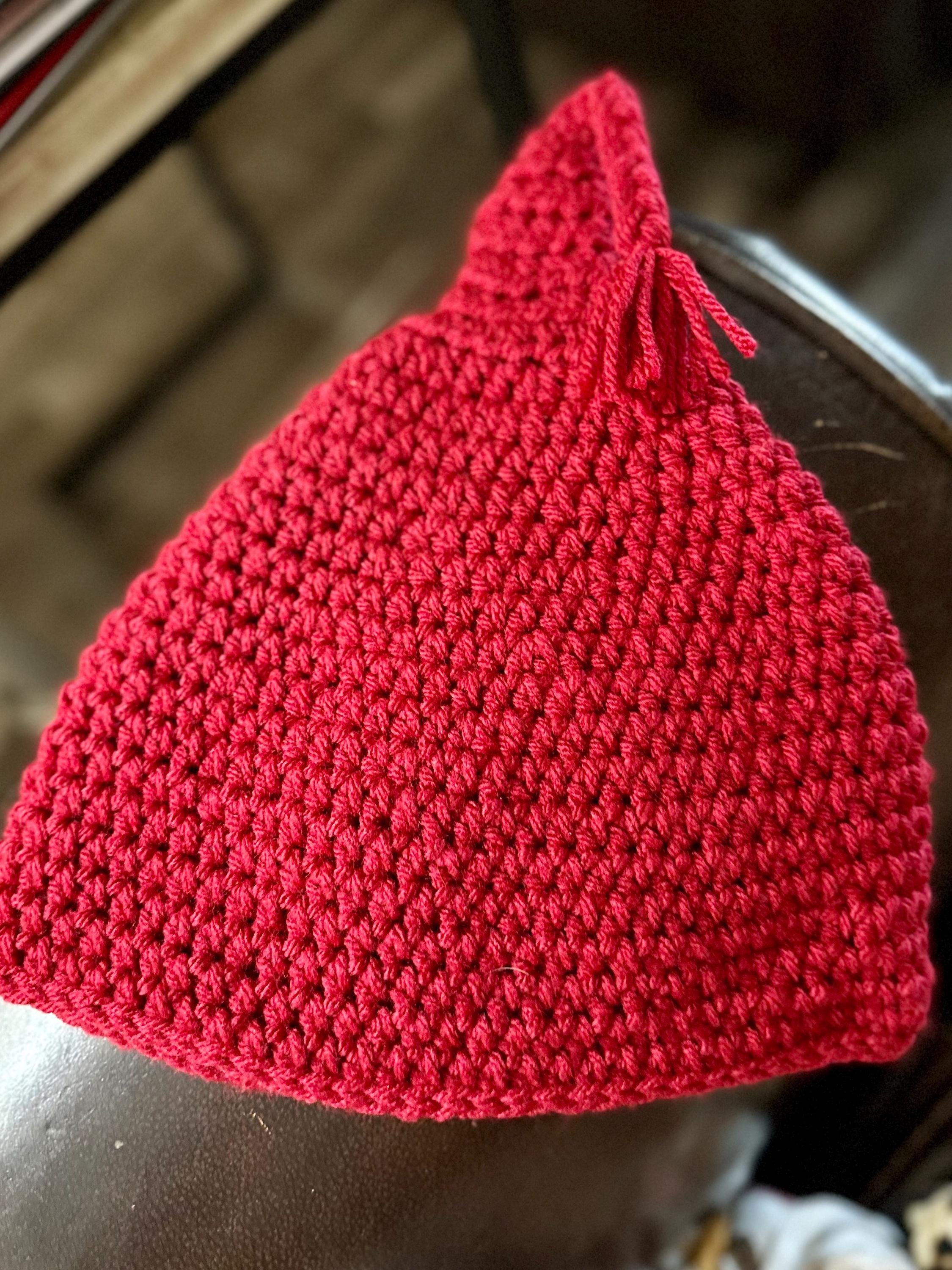 Red Resistance Norwegian Crochet Hat Pattern Toque Toboggan Beanie Cap ...