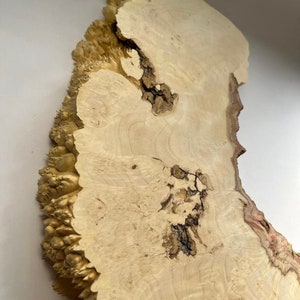 Burl Wood. 19.7”. Burl Resin Slab. Live Edge. Burl Slice. Burl Half ...