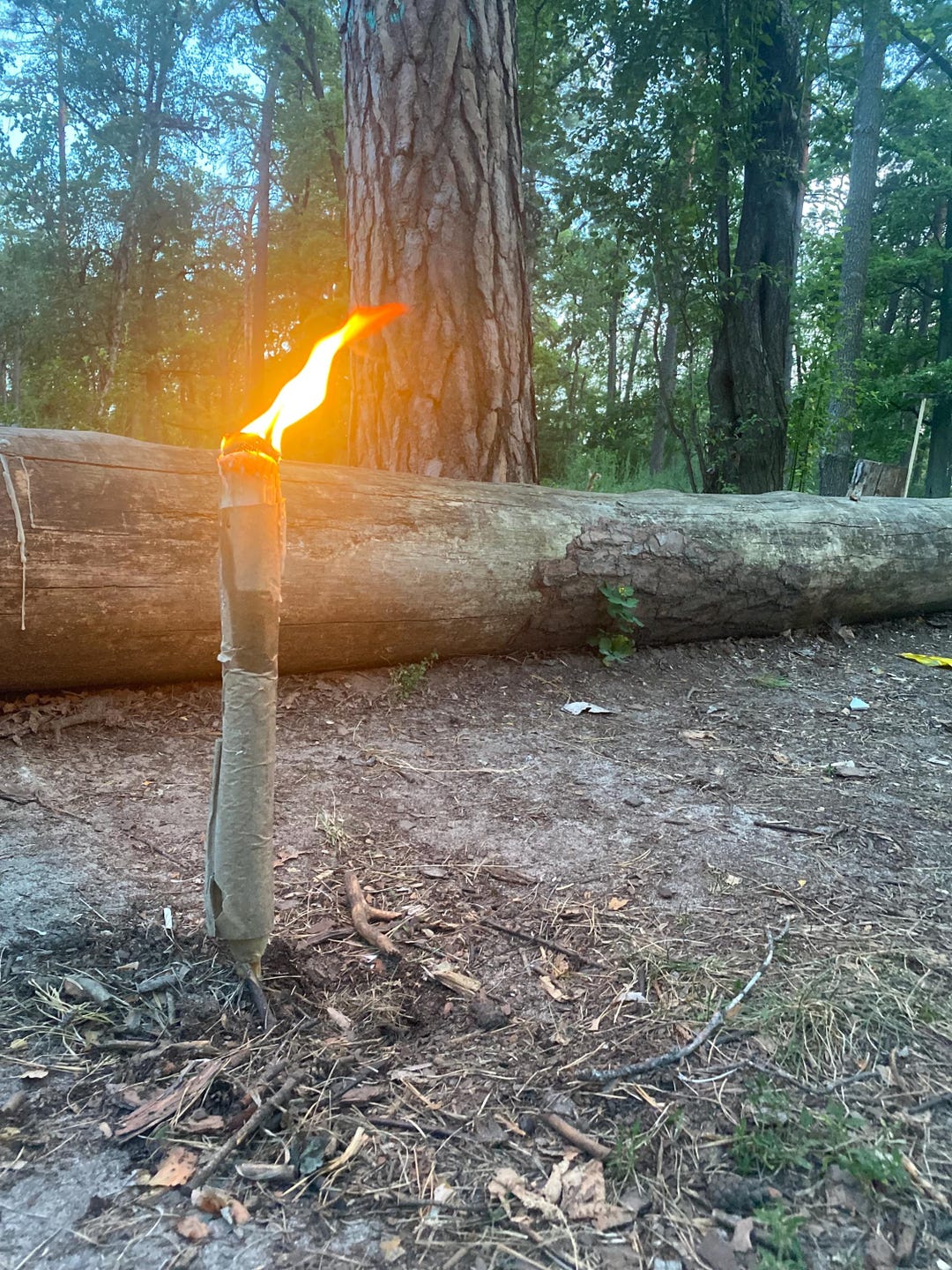 Outdoor Candle Torch. Wax Torches. Garden Handmade Torch. Traditional ...