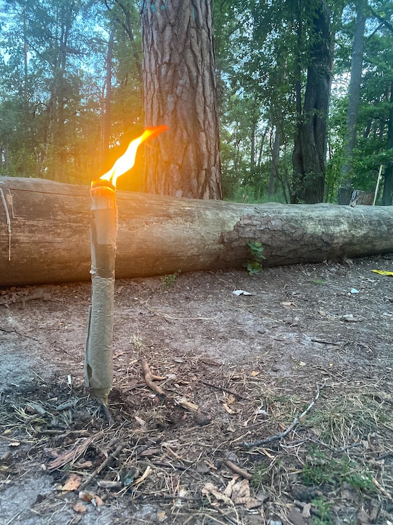 Wood Fire Torches