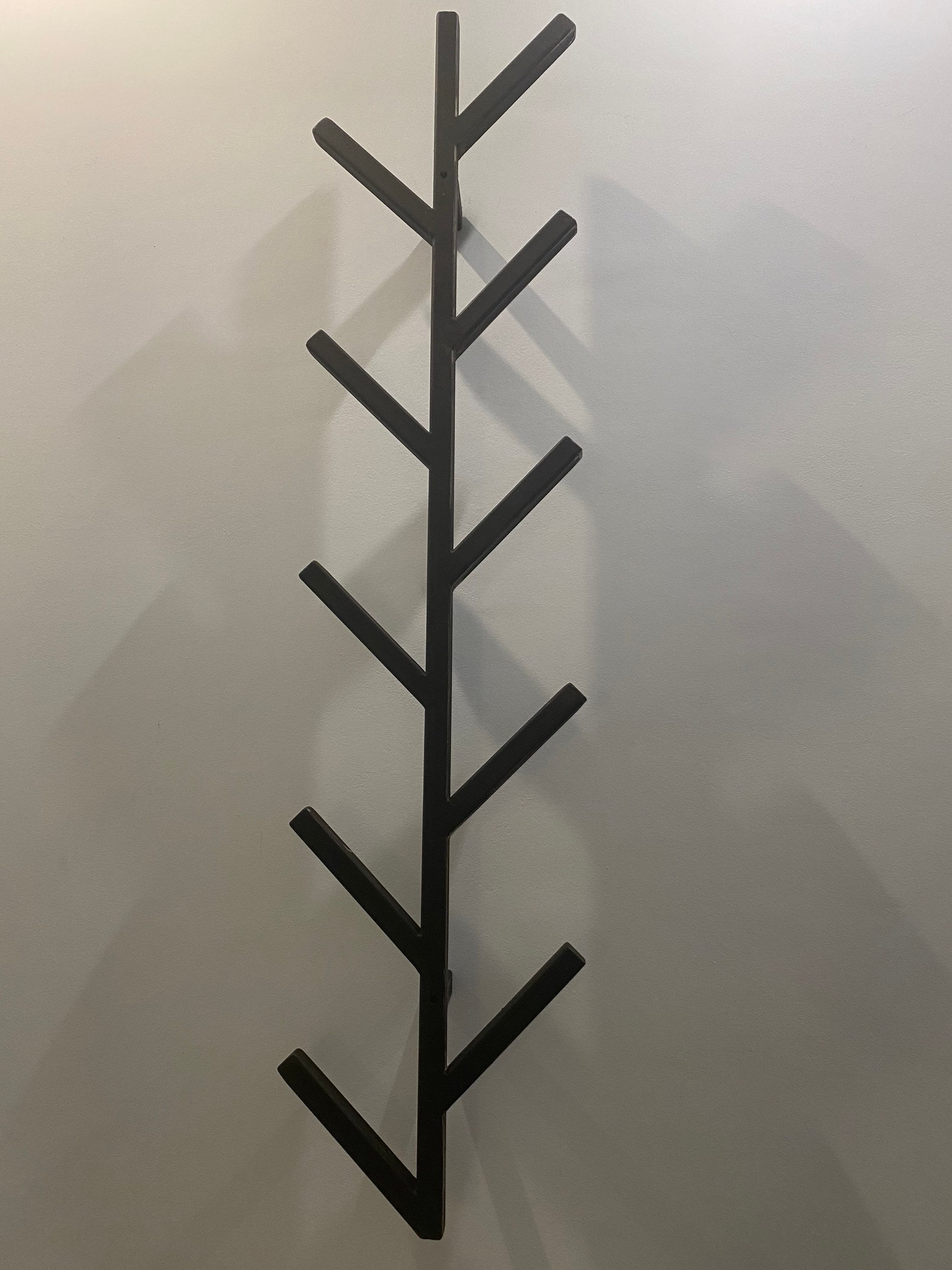 Metal Wall Rack. Wall Hanger. Entryway Furniture. Metal Coat - Etsy