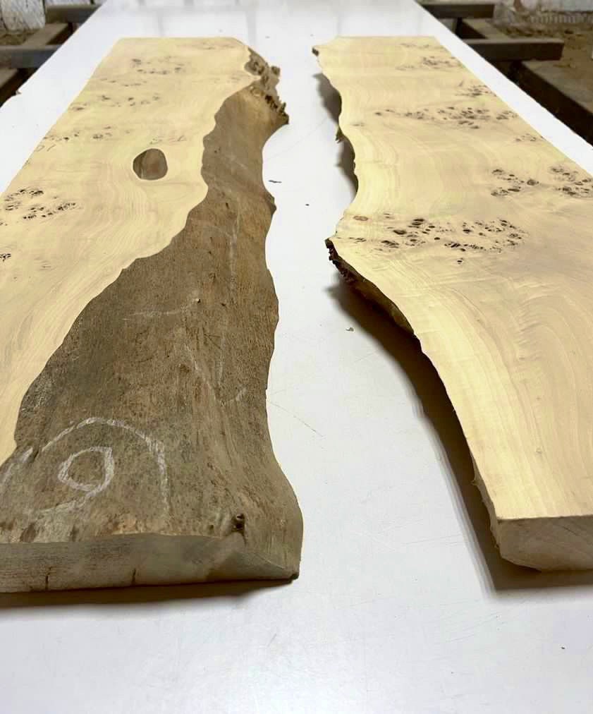 Wood Slab 39.4. Set. Live Edge Poplar Wood. Wood for Epoxy - Etsy