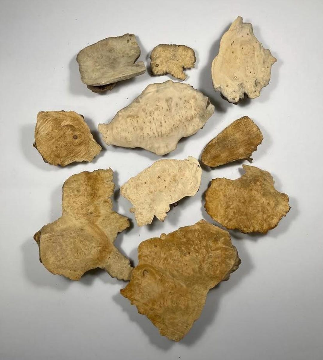 Set of Burl Wood. Burl Wood. Live Edge Wood. Burls Mix. Maple Burls ...