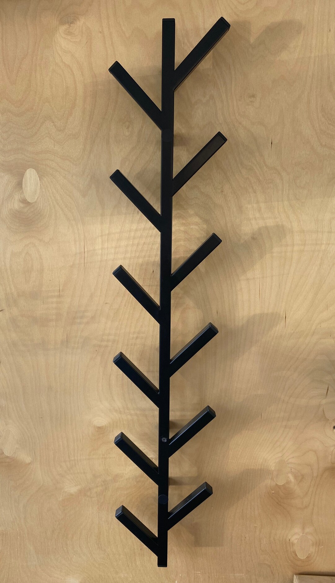 Metal Wall Rack. Wall Hanger. Entryway Furniture. Metal Coat Hanger ...