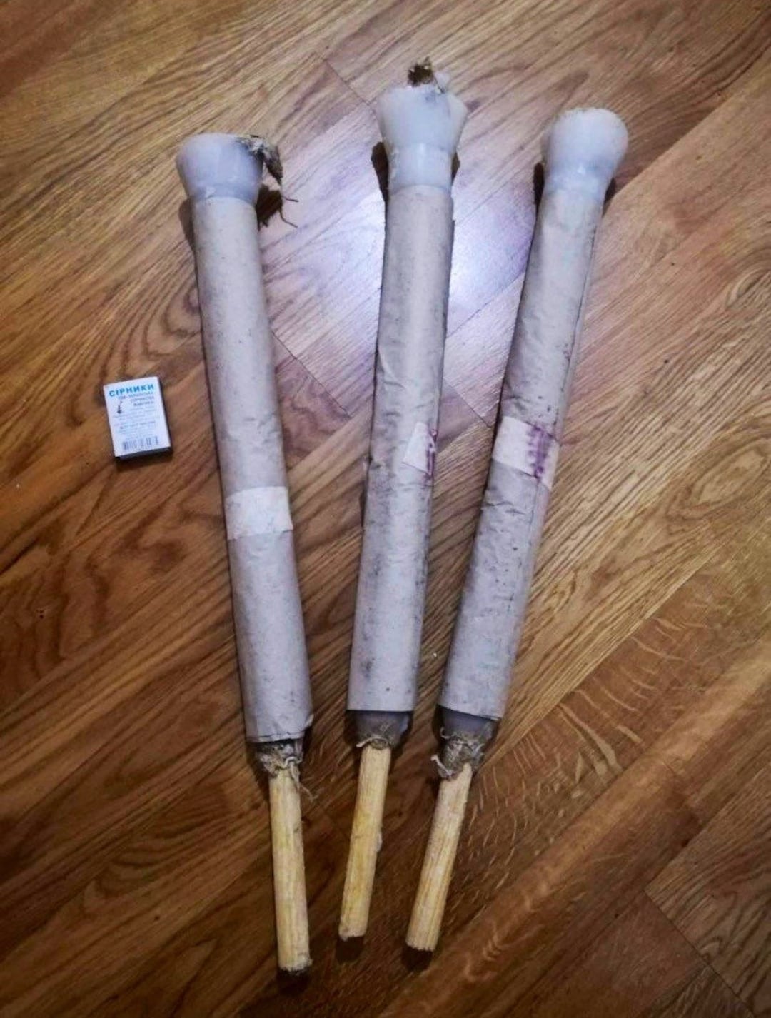 Outdoor Candle Torch. Wax Torches. Garden Handmade Torch. Traditional ...