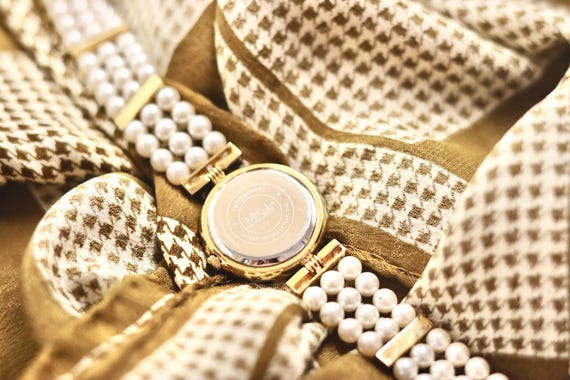 Misaki Mother of Pearl Dial Quartz Watch - Gem