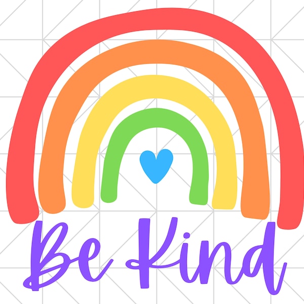 Be Kind Svg - Etsy