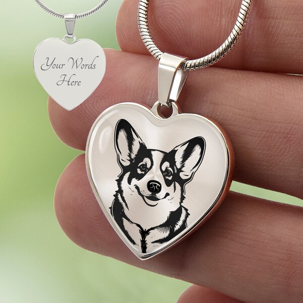 Corgi Charm - Etsy