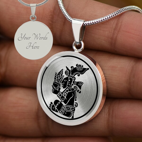 Mayan Pendant - Etsy