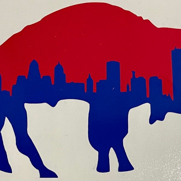 Buffalo Skyline Svg - Etsy