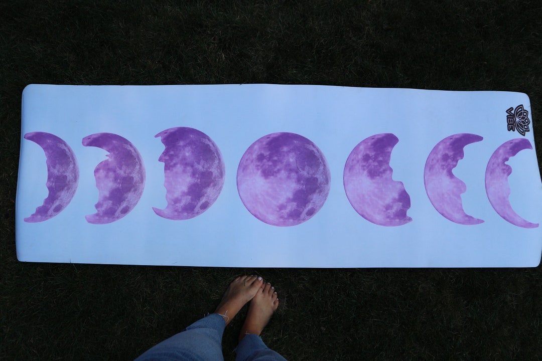 Vibe Yoga Mat Moon Phase - Etsy