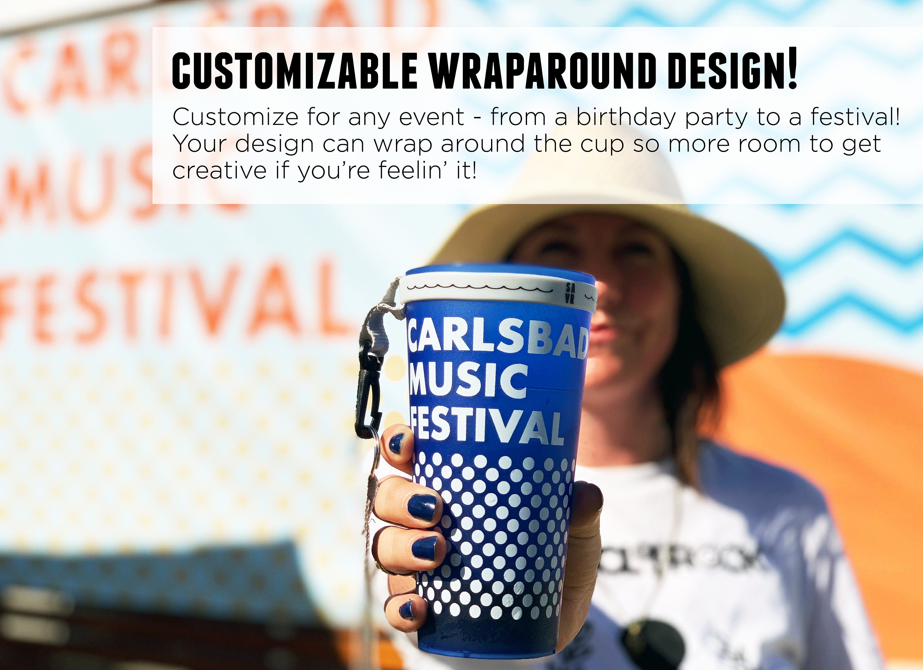 Custom Reusable Cups, Recycled Plastic, Custom Cups, Personalized Cup ...