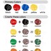 Color Mixing Chart Bundle, Mixing Colors, Color Mix, Painting, Supplies ...