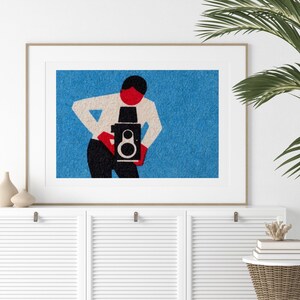 Vintage Camera - Matchbox Print - Aesthetic Wall Art - Vintage Eastern ...