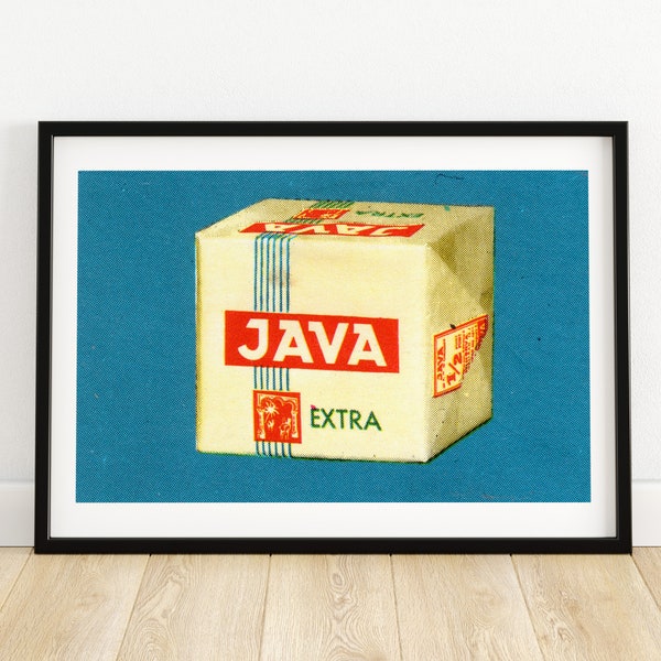 Dutch Java Print - Etsy