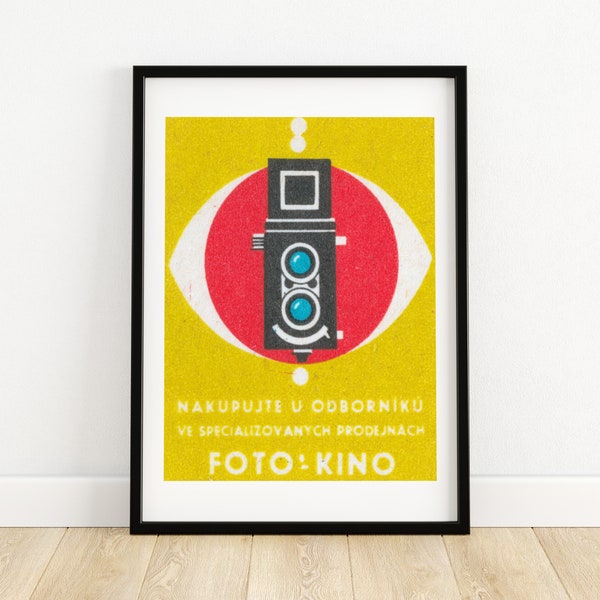 Camera Poster - Etsy