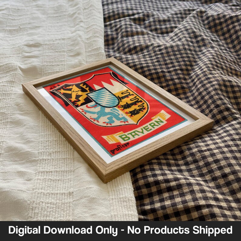 Lion Coat of Arms Symbols - Medieval Heraldic Print - Blue Shield ...