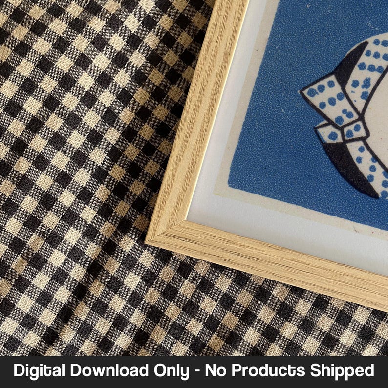 Matchbox Label Art Digital Print - Harima Match Figure With Headband ...