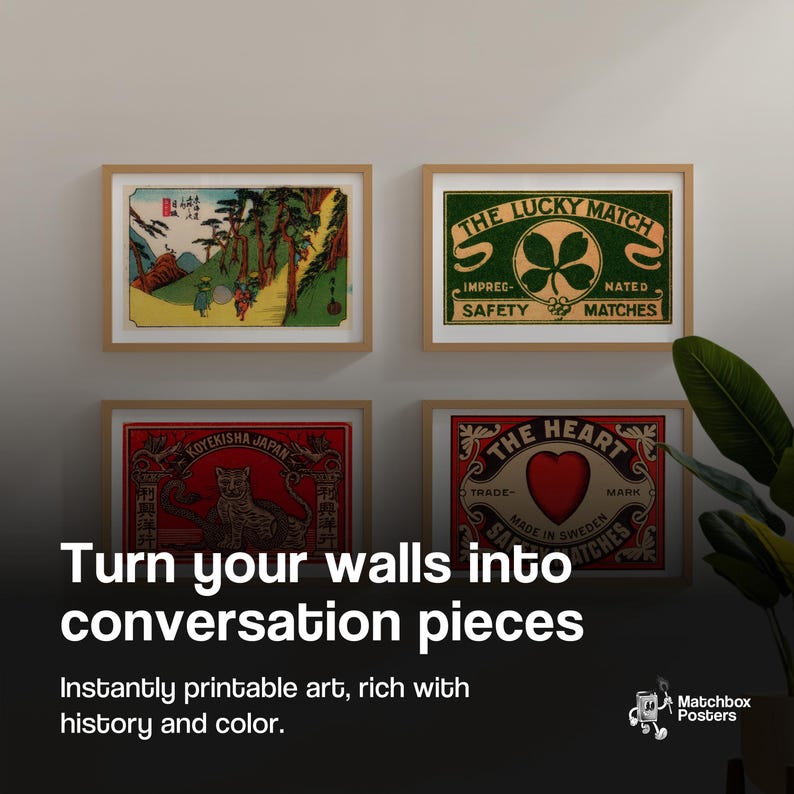 Yellow Path Trees Digital Download: Vintage Mountain Landscape, Retro ...