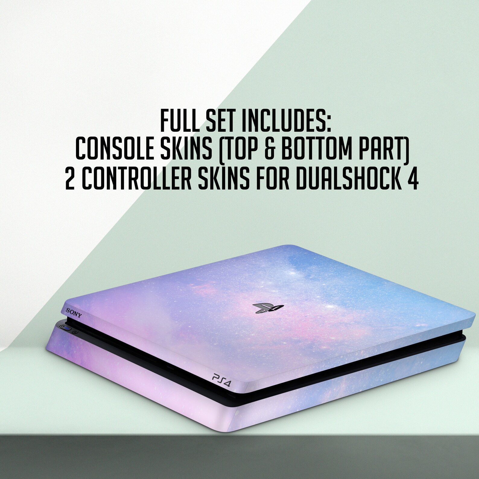 Purple Galaxy Skin for the PS4 Console - Etsy