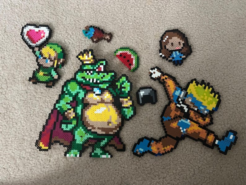 CUSTOM PERLER up to 100x100 Pixels - Etsy