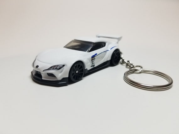 Custom Made 2020 White Toyota Supra GR Keychain - Etsy