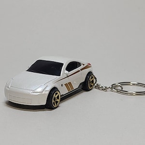 New Custom Made Coupe Sportscar White Nissan 370z 350z Keychain - Etsy