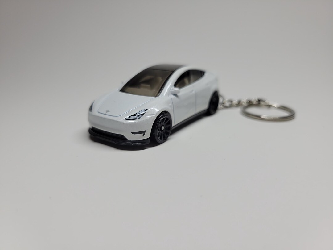 Brand New Tesla Model Y Custom Made Key Chain - Etsy