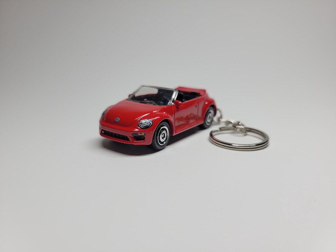 Custom Made Volkswagen Beetle Keychain - Etsy
