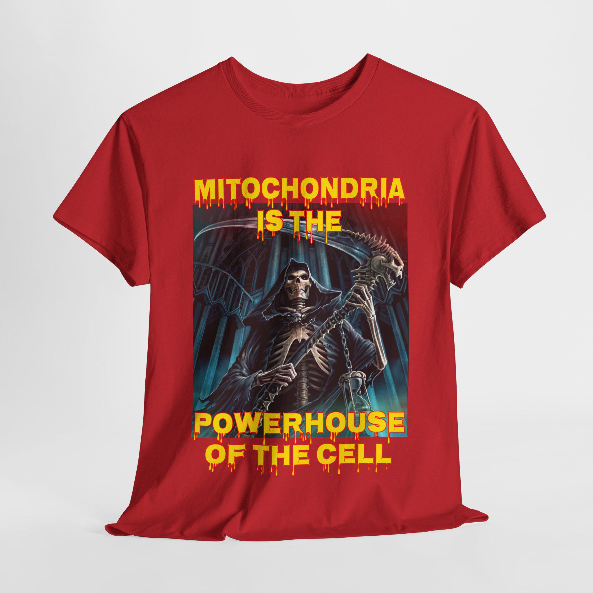 Mitochondria Funny Hard Skeleton Meme Shirt, Badass Skeleton Shirt ...
