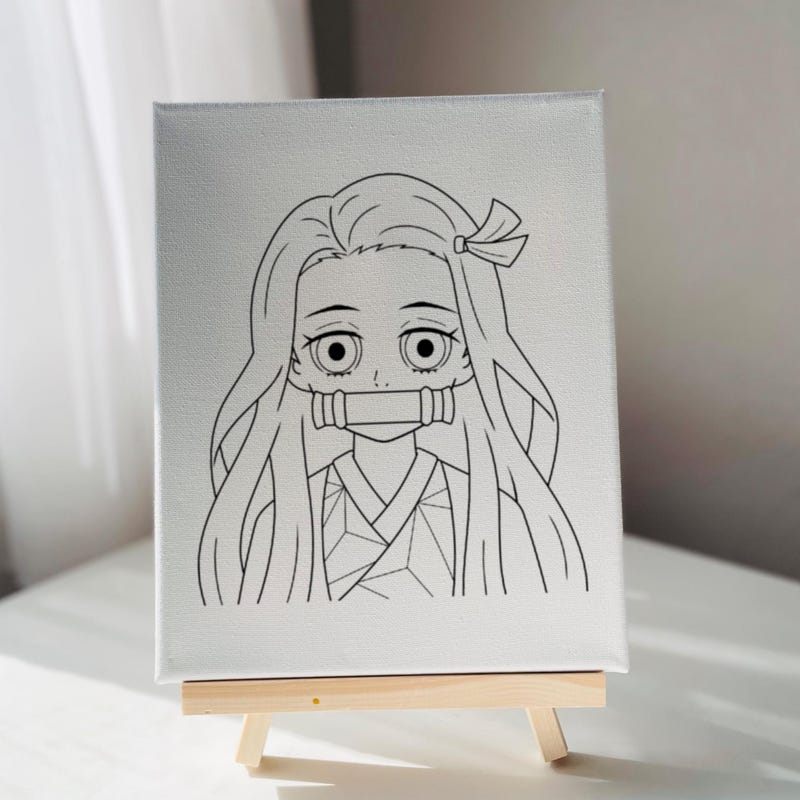 Tanjiro Canvas Painting - Etsy