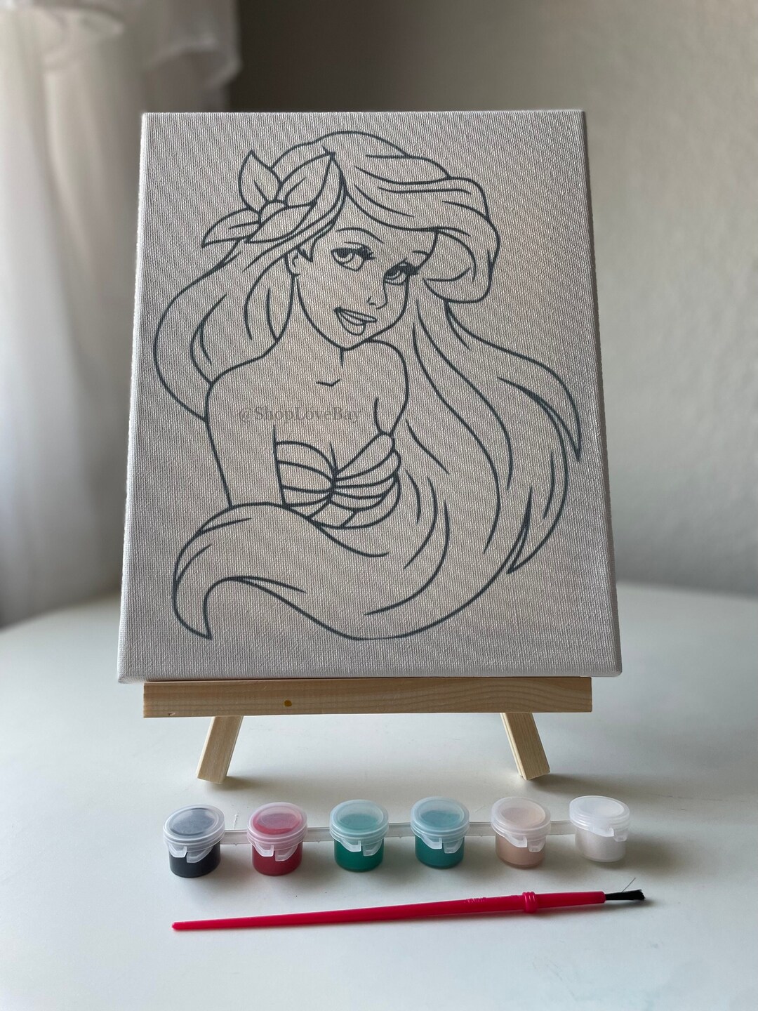 DIY Party Canvas, Bulk Ready to Paint Princess Canvas - Etsy