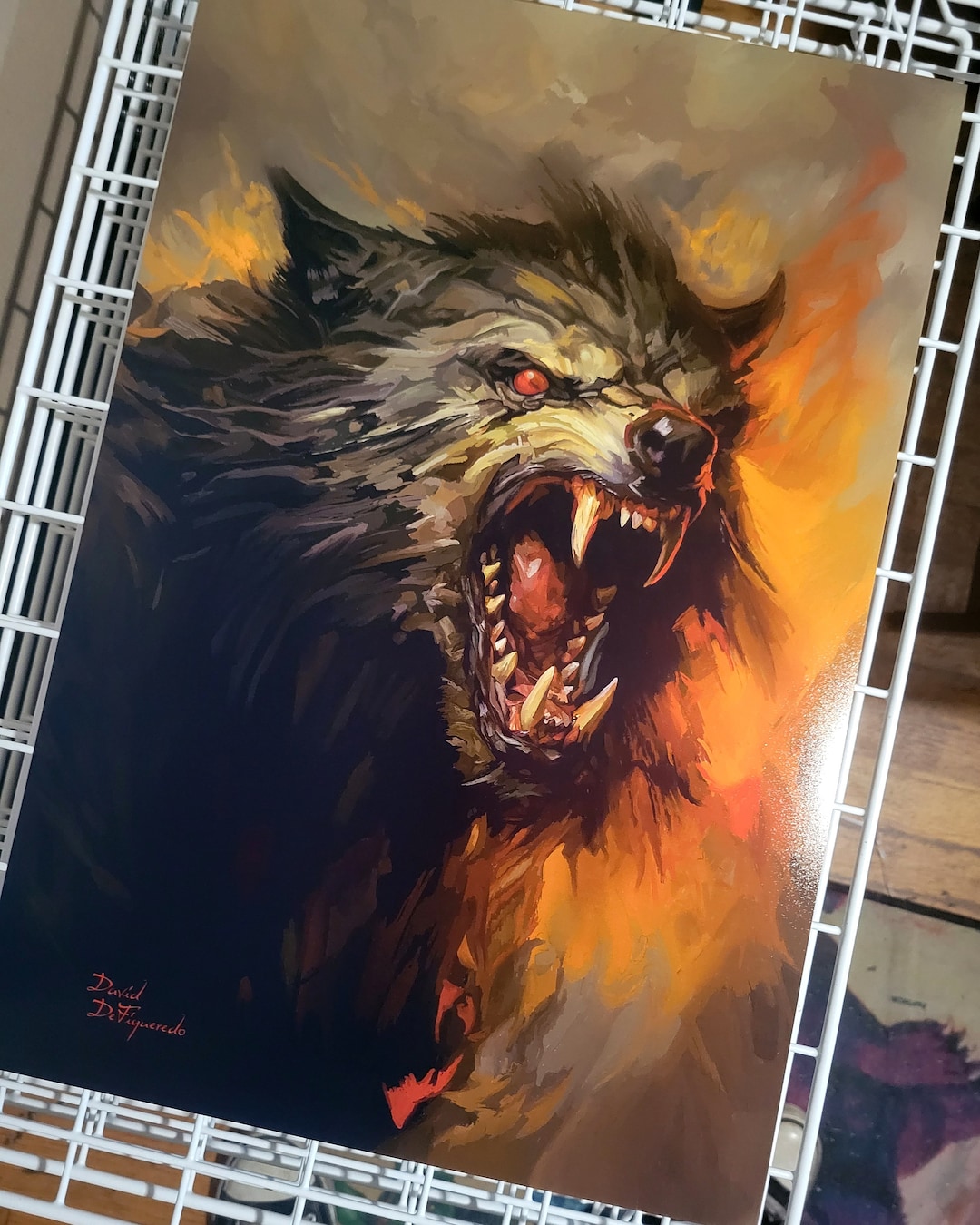 The Howling, 13x19 Inch Werewolf Wall Art Print - Etsy