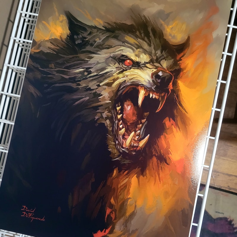 Werewolf Art - Etsy