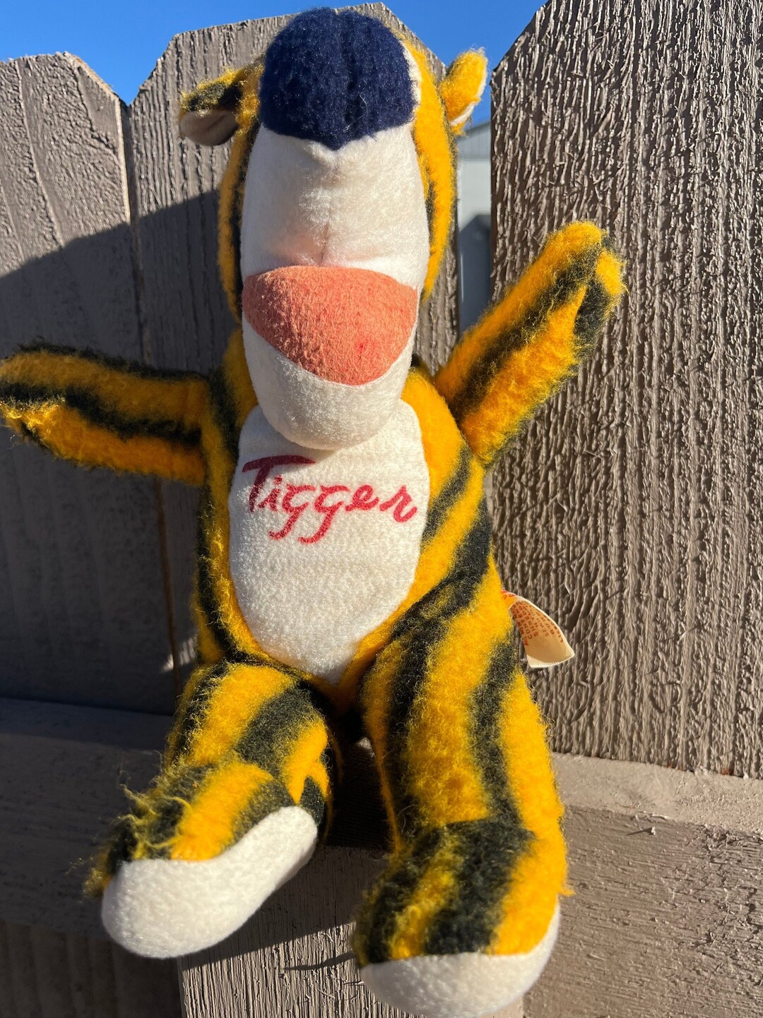Vintage Sears Gund Disney Tigger Stuffed Animal/ Plush Toy - Etsy