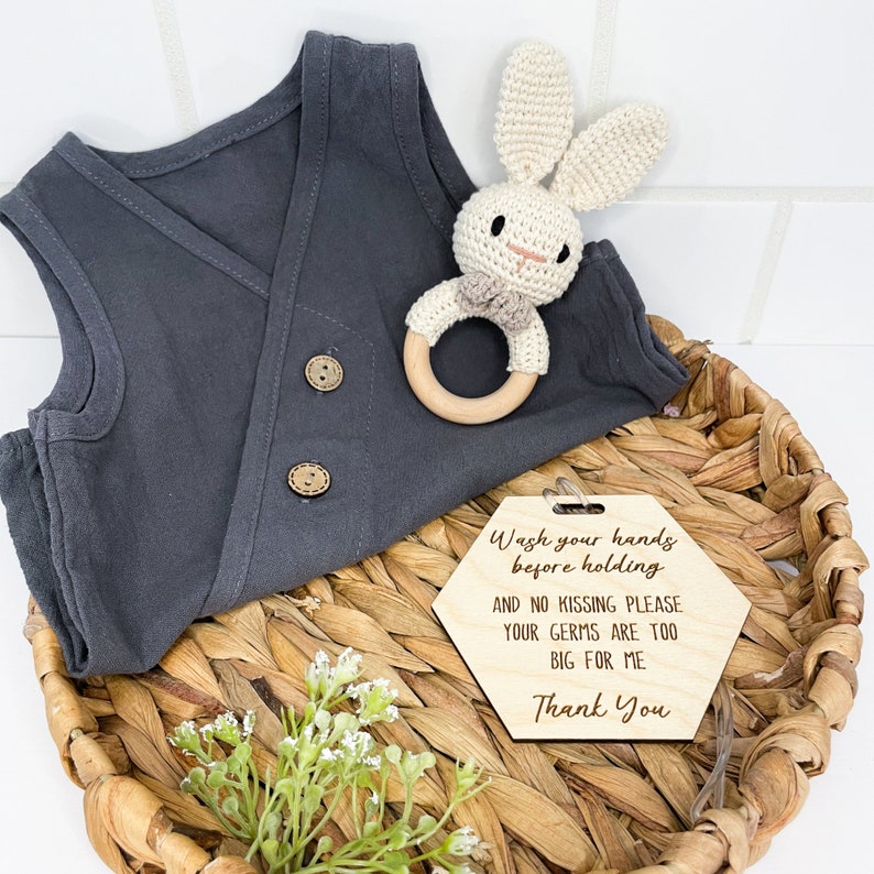 Baby Germs Sign, Please Do Not Touch, Your Germs Are Too Big, Baby Car ...