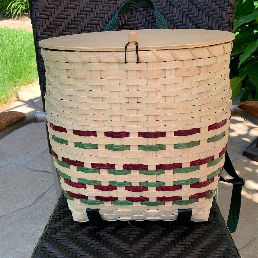 Rattan Backpack, Reed Basket, Foraging Basket, Backpack Basket ...