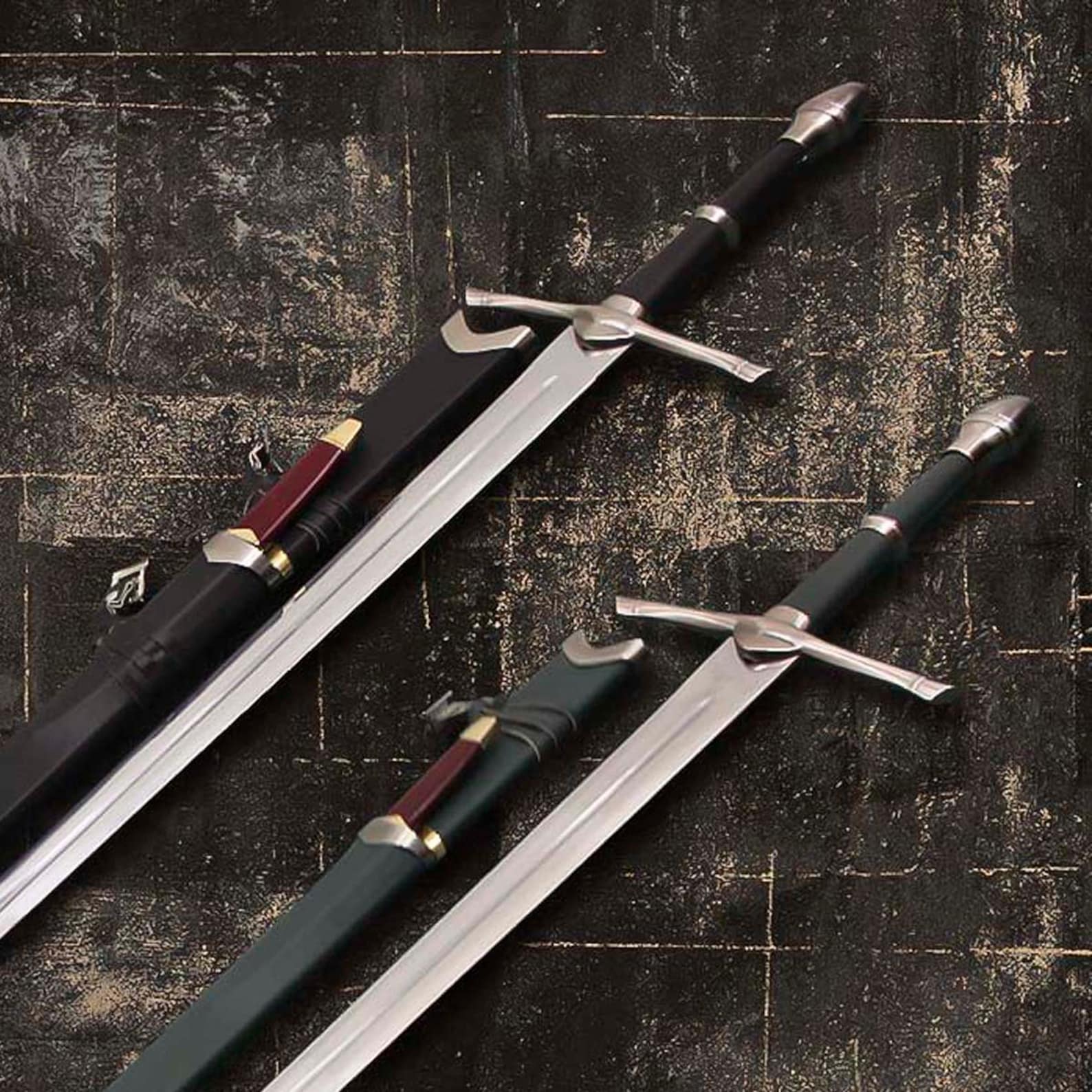 Aragorn Strider Ranger Sword With Knife Lord of the Ring Pairs | Etsy
