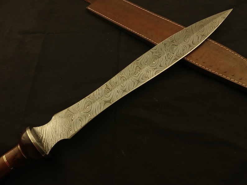 Roman Gladius Historical Custom Handmade Damascus Steel Blade, Warrior ...
