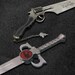 Combo of 2: Handmade Functional Squall Gunblade Revolver Sword and ...