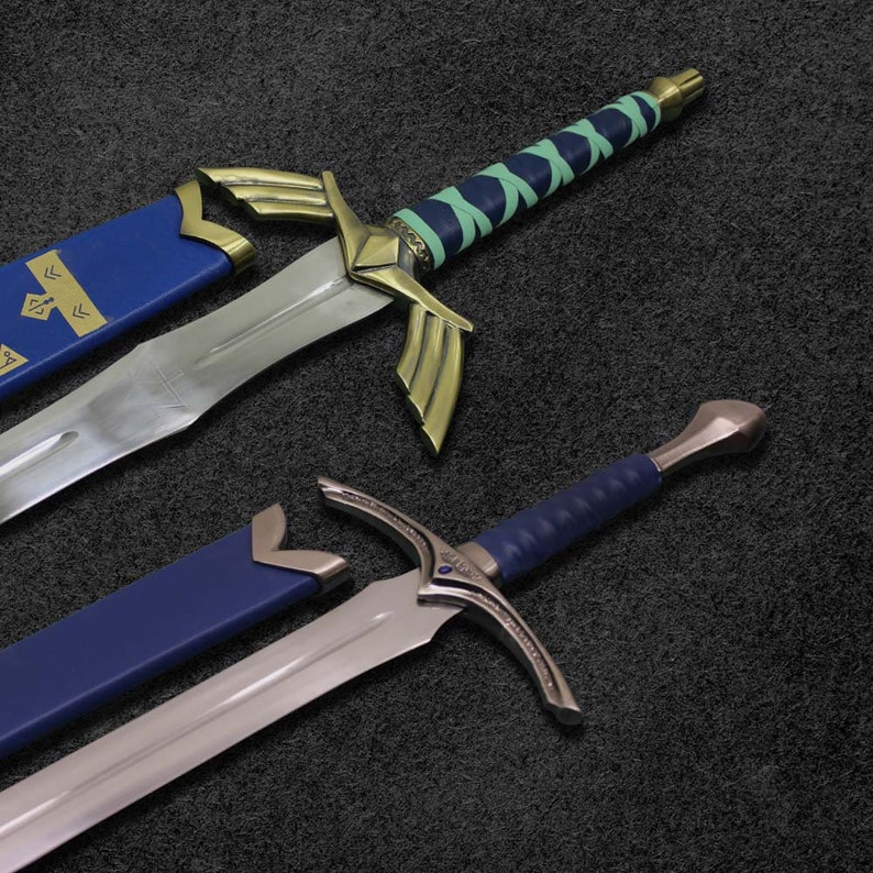 Combo of 2: Handmade Legend of Zelda Sword Replica and | Etsy