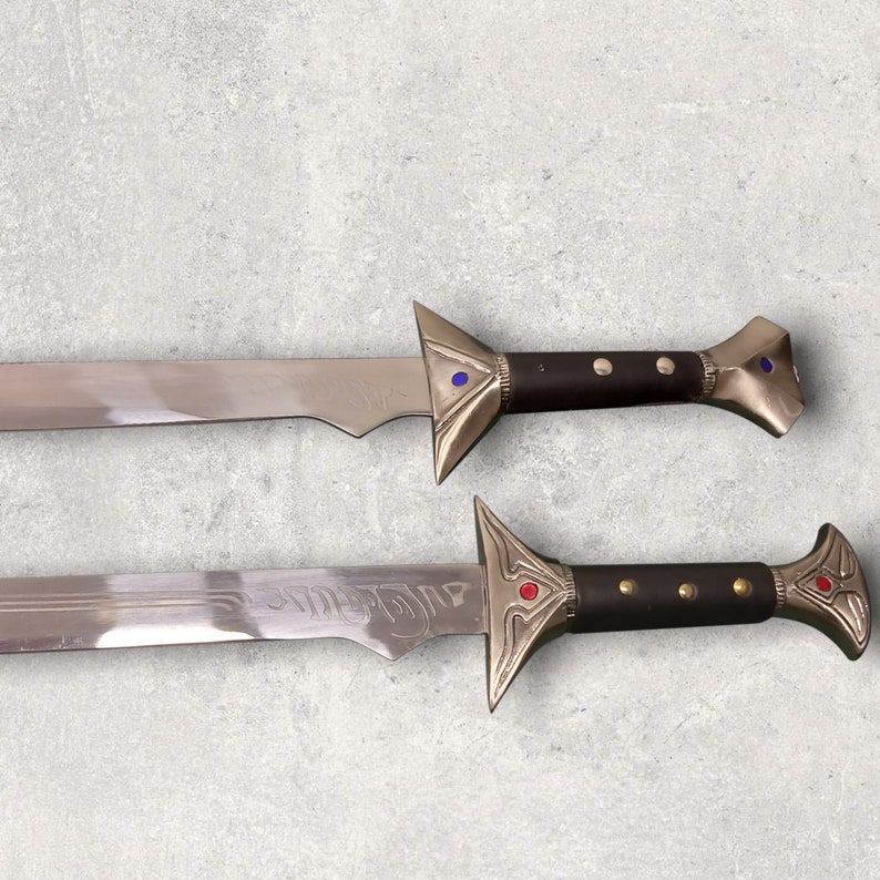 Handmade Stainless Steel Drizzt Do'urden Icingdeath & Twinkle Replica ...