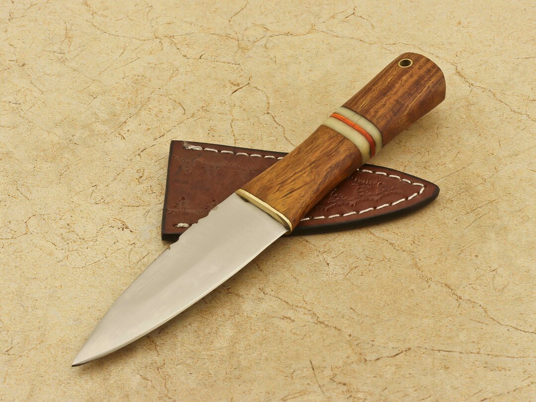 Handmade Celtic Scottish Stainless Steel Sgian Dubh Dirk - Etsy