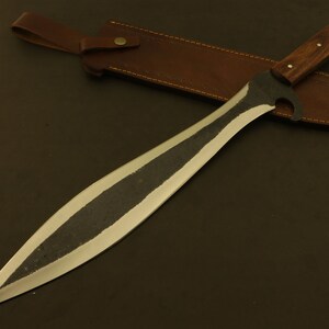 Handmade Custom Carbon Steel Hunting Gladius With Sheath - Etsy
