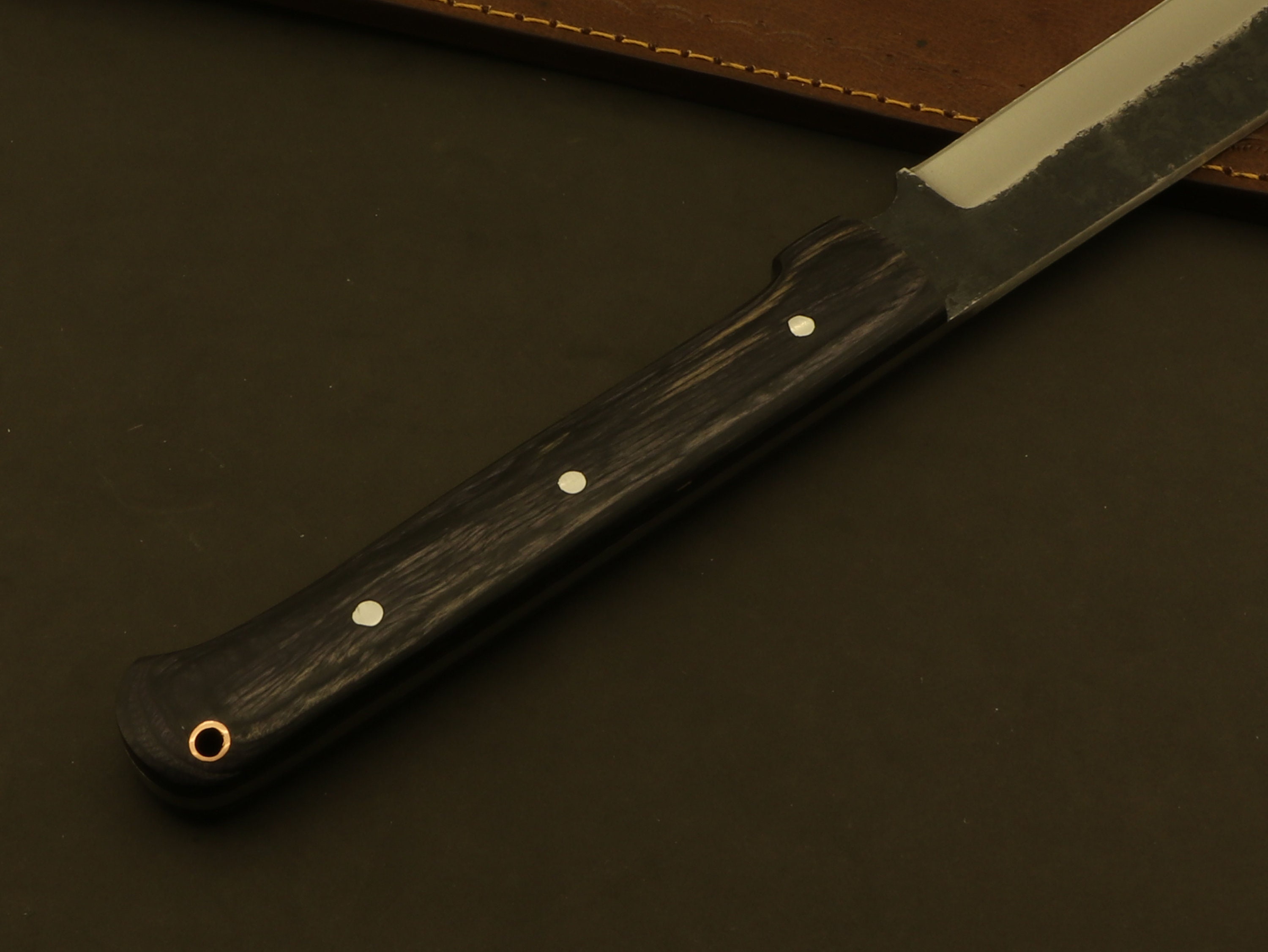 Custom Handmade Carbon Steel Hunting Sword With Sheath - Etsy