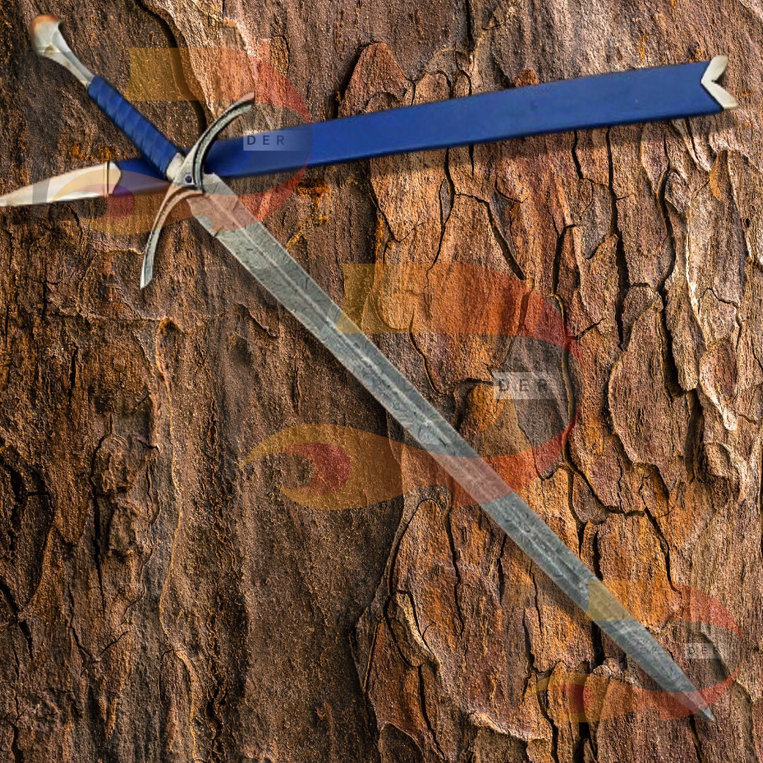 Custom Handmade 40 Inches Damascus Steel Glamdring Sword,handmade ...