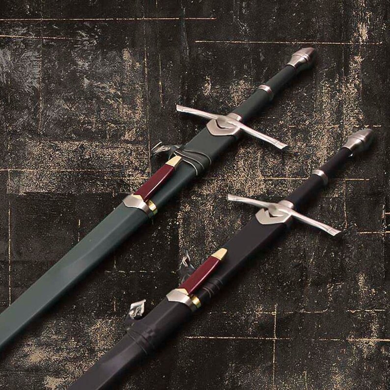 Aragorn Strider Ranger Sword With Knife Lord of the Ring Pairs | Etsy