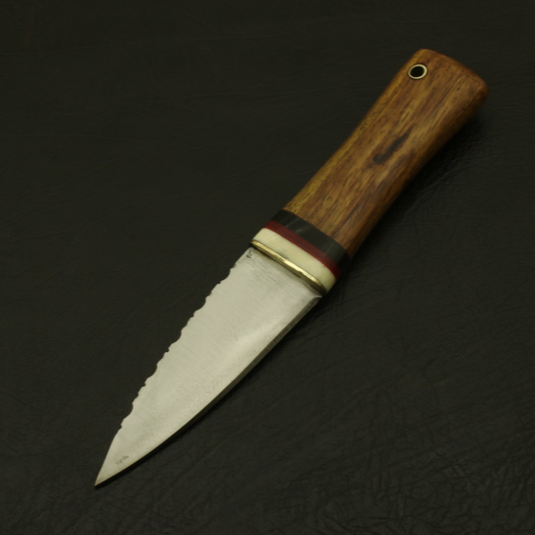 Handcrafted Stainless Steel Serrated Edge Scottish Dirk Knife With ...
