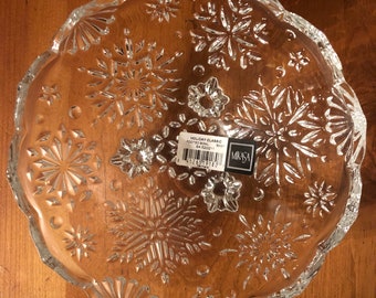 Mikasa Christmas Candy Dish | Etsy