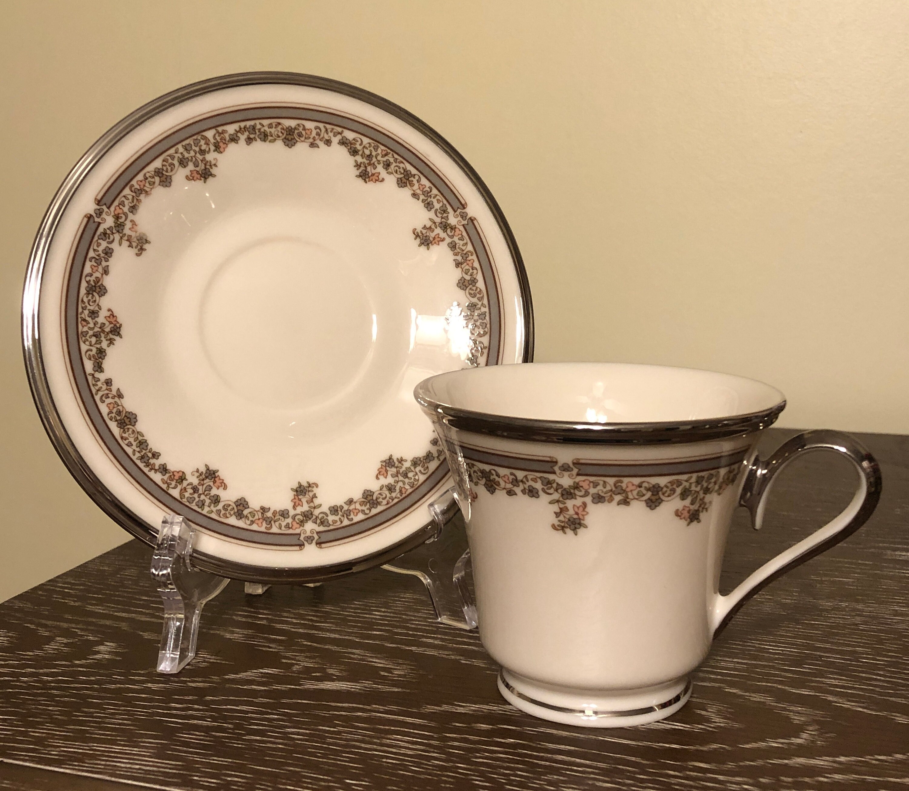 Lenox lace Point Fine China 5 Piece Place Setting - Etsy UK